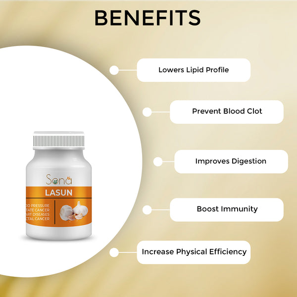 Sona Lasun Capsules - 60 Capsule – SonaHealthCare