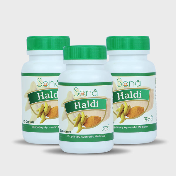 Sona Haldi Capsules - 60 Capsules (Pack of 3) – SonaHealthCare